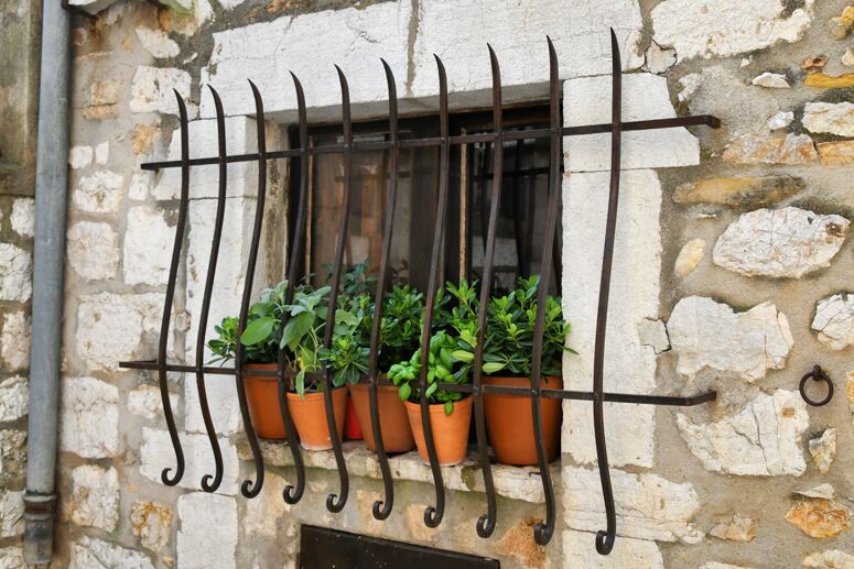 Custom Window Guard Installation: Spokane Wrought Iron